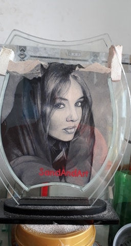 Portrait From Photo | Sand Art | Sand Portrait | Sand Painting | Order ...