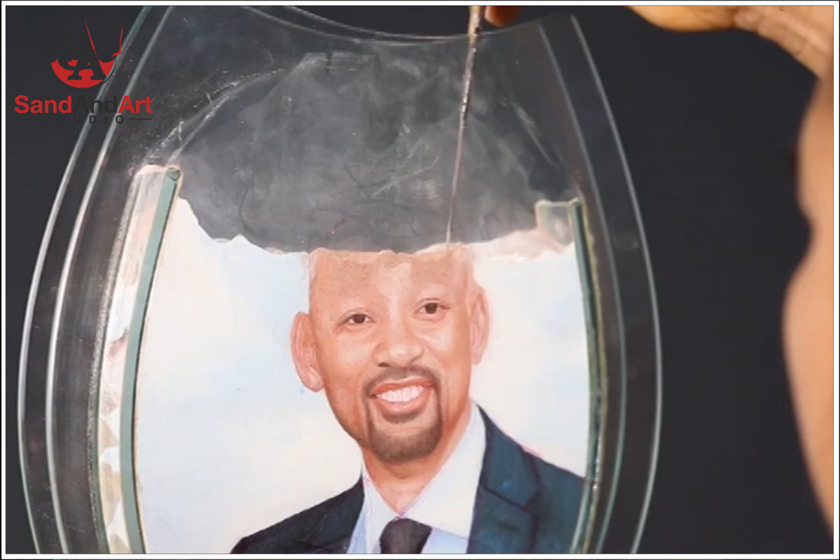 Portrait From Photo | Sand Art | Sand Portrait | Sand Painting | Order ...