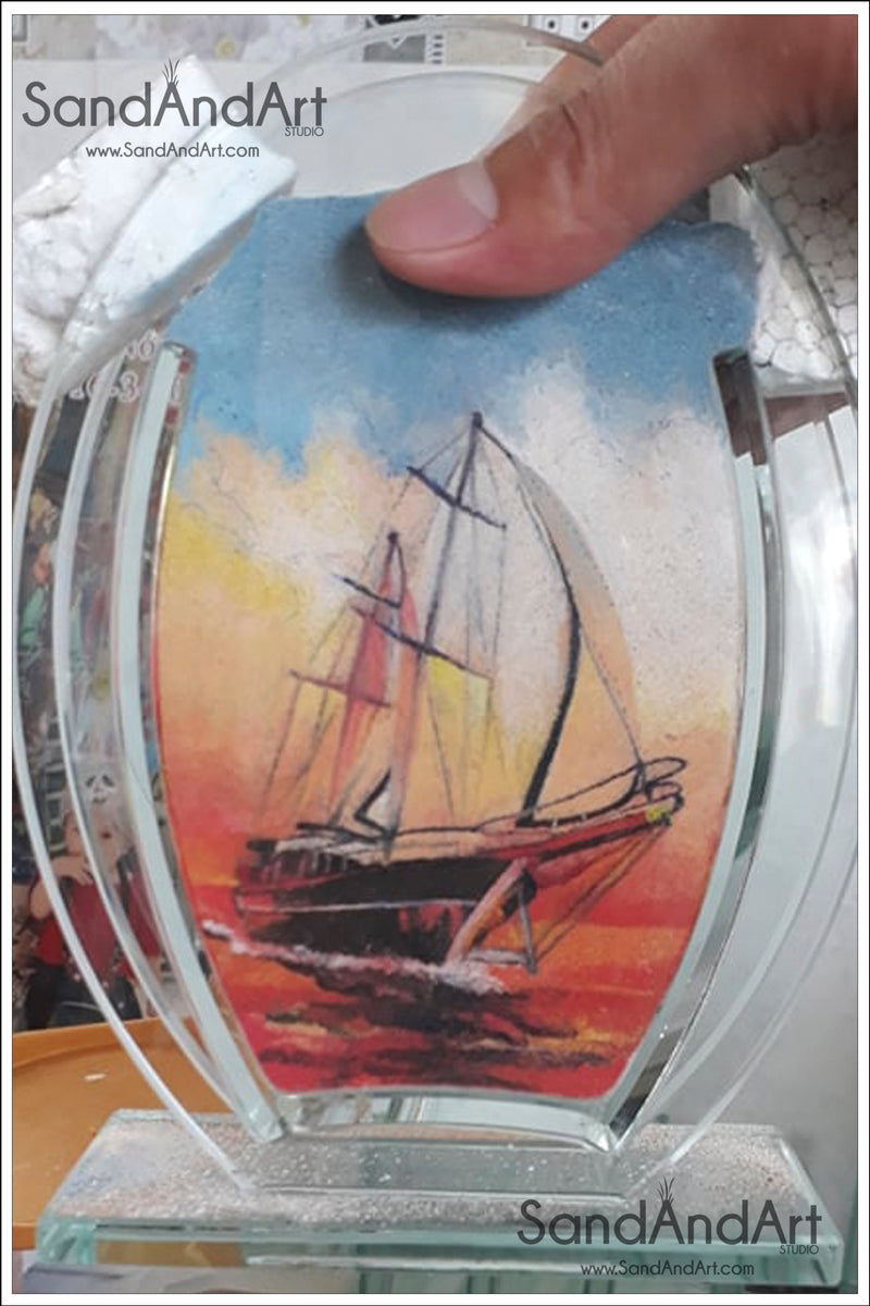 Custom Painting | Sand Portraits From Photo | Sand Painting | turn your ...